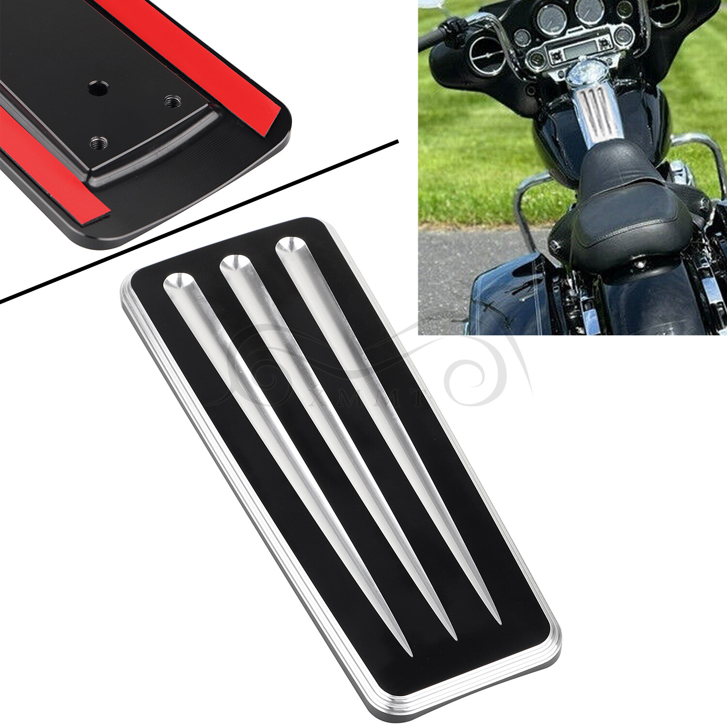 Tank Dash Insert Cover For Harley Road Glide FLTRU FLTRX Ultra Classic ...