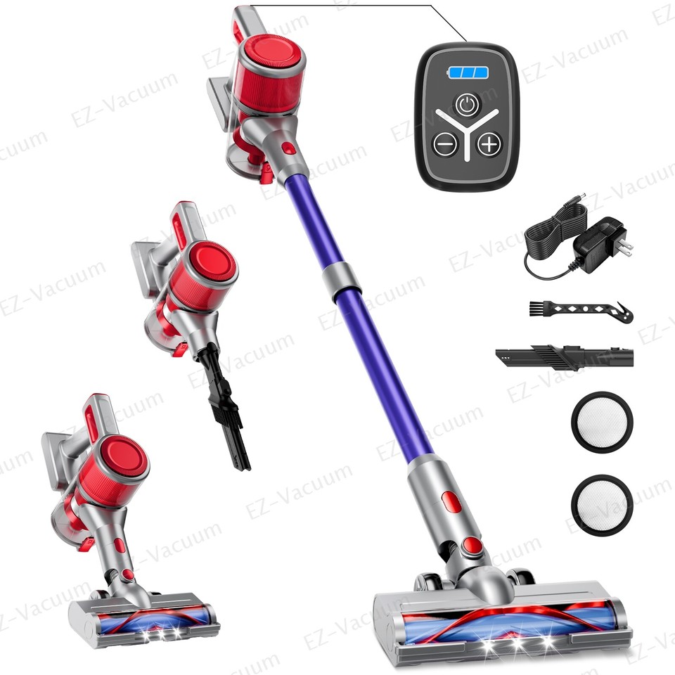 Honki 45KPa Cordless Stick Vacuum Cleaner 45Mins Lightweight Vacuum ...