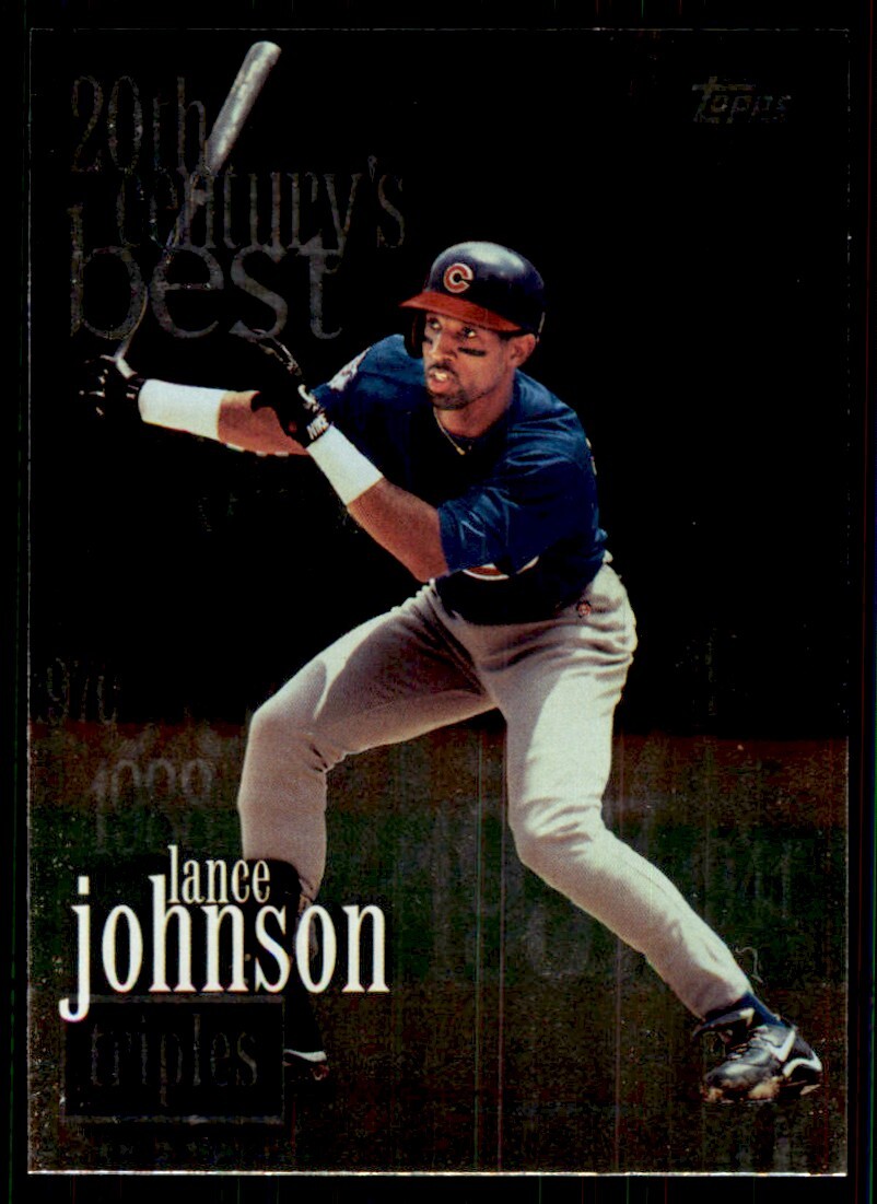 2000 Topps Baseball Card Lance Johnson Chicago Cubs #231 | eBay