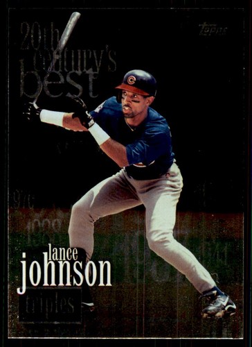 2000 Topps Baseball Card Lance Johnson Chicago Cubs #231 | eBay