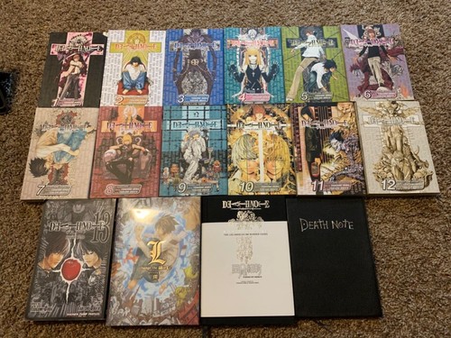 Death Note Complete Manga Set Vol 1-13 English Anime DeathNote L ...