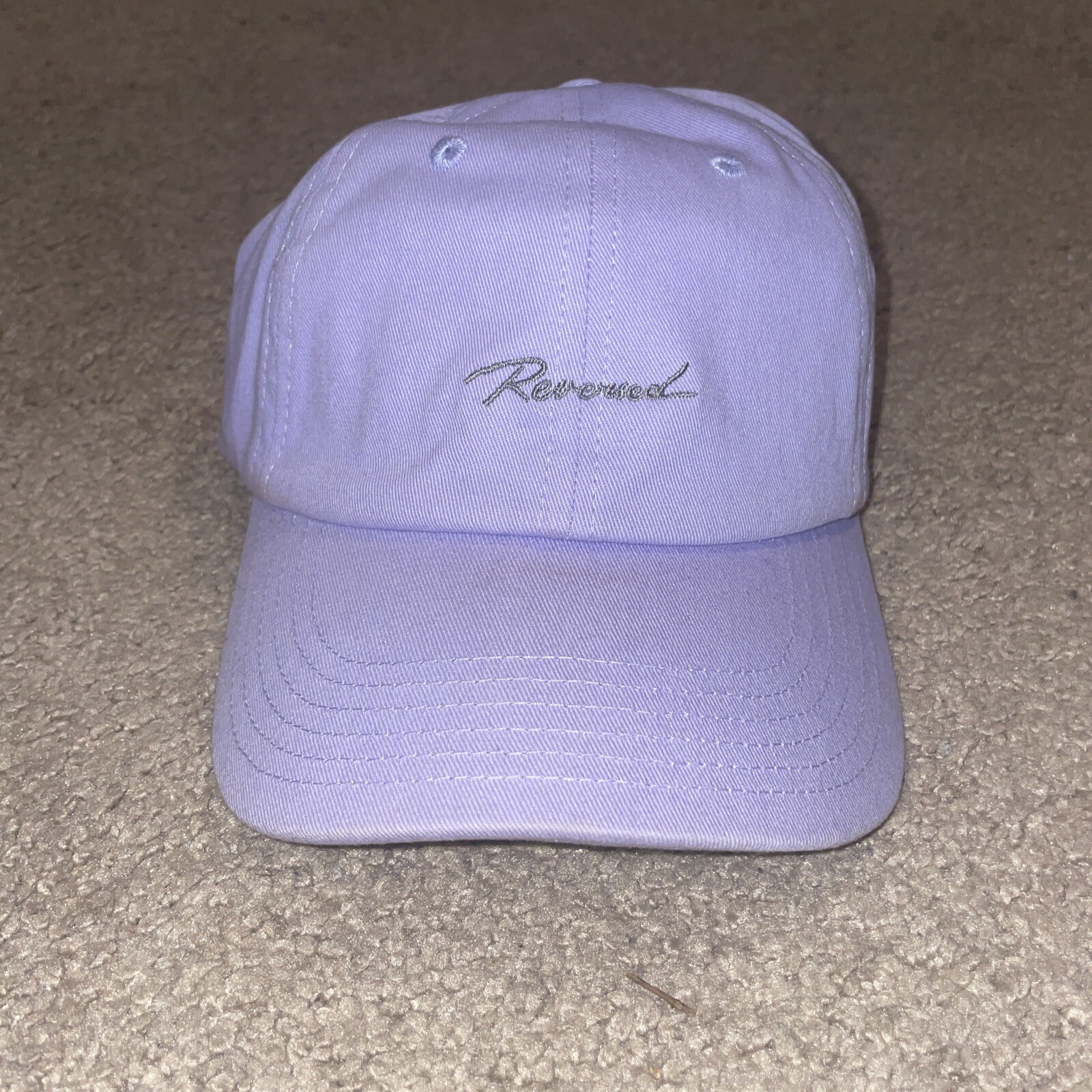 H&M Baseball Cap Unisex Light Purple Reversed Hat Adjustable Strap | eBay
