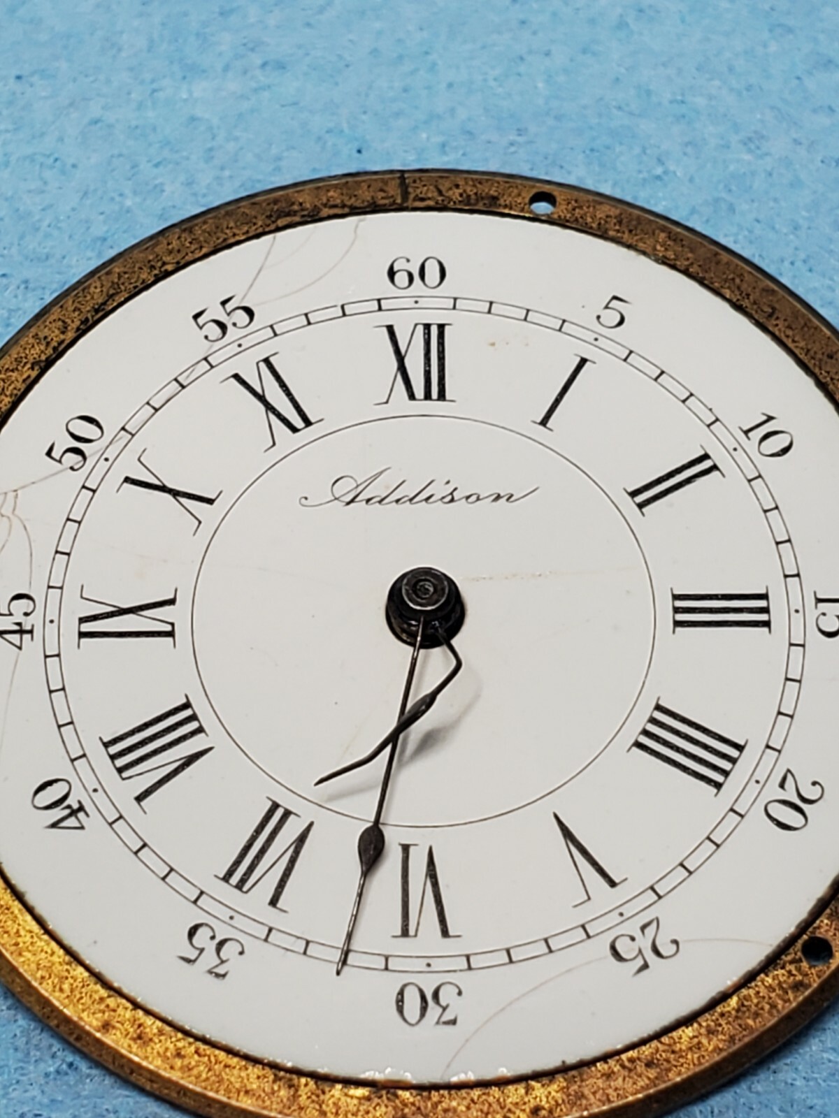 Addison Pocket watch face Made in USA Parts | eBay