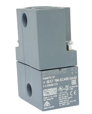 NEW SIEMENS 6ES71946CA000AA0 SIMATIC S7 PROFINET TERMINAL BLOCK | eBay