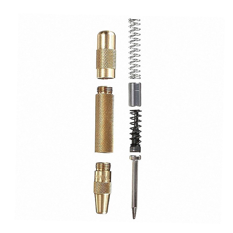 New 5 Automatic Center Pin Punch Spring Loaded Marking Starting Hole ...