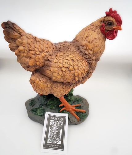 New in Box Design Toscano Henrietta Hen Garden Statue | eBay