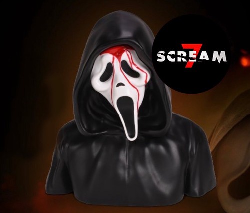 Scream 7 Ghostface Popcorn Bucket IN HAND SHIPS FAST | eBay