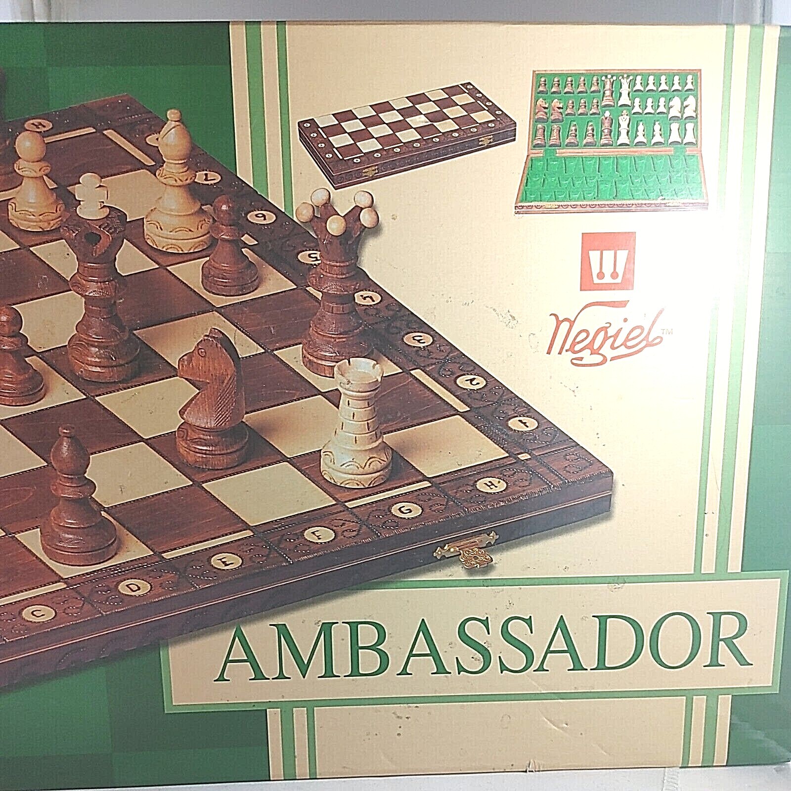 Wegiel Ambassador European Chess Board Game for sale online | eBay