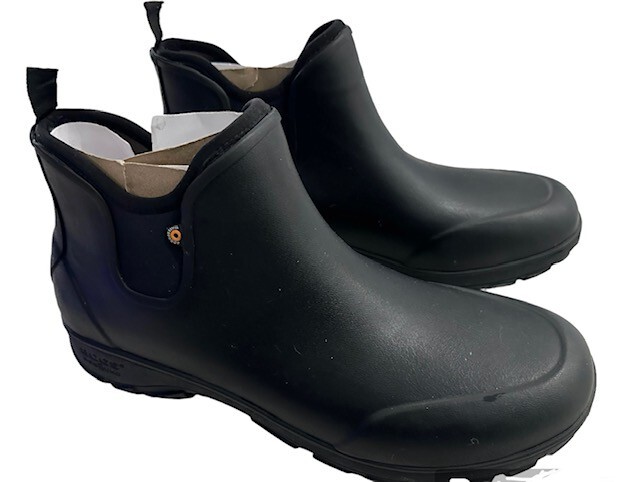 Bogs Mens Sauvie 14 M Black Synthetic Waterproof Pull On Boots Rebound ...