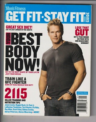 Men's Fitness Mag Jason Lewis 2115 Nutrition Tips & Beachbody 2009 ...