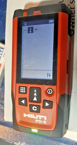 Hilti PD-E laser measuring tool- Laser meter color red (only device no ...