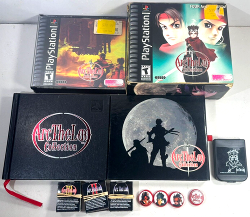 Arc the Lad Collection (Sony PlayStation 1, 2002) CIB PS1 735366012243 ...