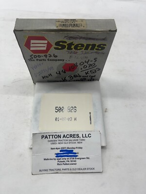 Stens Piston Rings 500-926 for Kohler 48 108 04-S | eBay