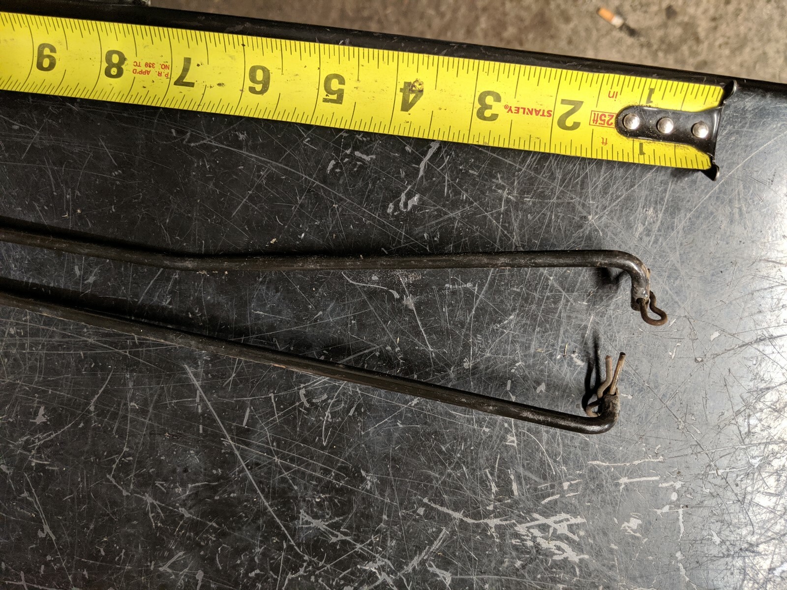 Cub Cadet LT1040 18hp CVT drive 42"deck parking brake rod #747-04093A ...