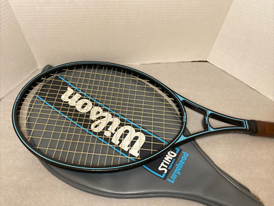 Wilson Sting Largehead Tennis Racquet Graphite Vintage 1980’s 4 1/4 W ...