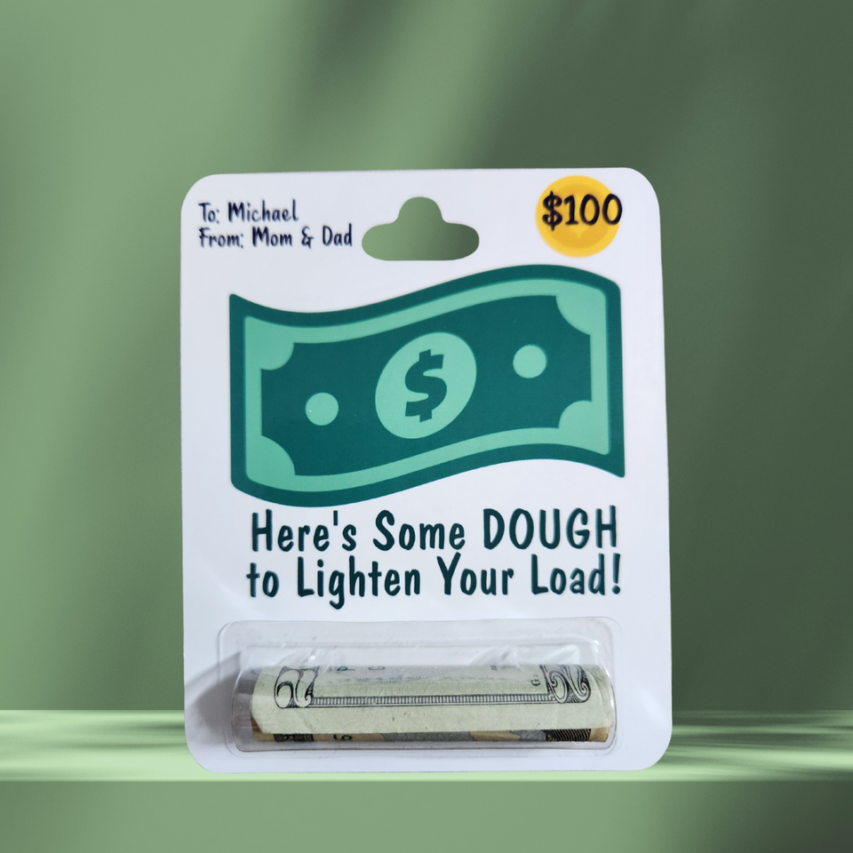 Personalized Money Card, Cash Gift, Thoughtful Gift, Just Because Gift ...