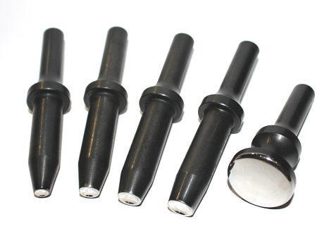 AIRCRAFT TOOLS 3X PNEUMATIC / AIR RIVET GUN WITH .401" 5PC SNAP SET IN POUCH | eBay