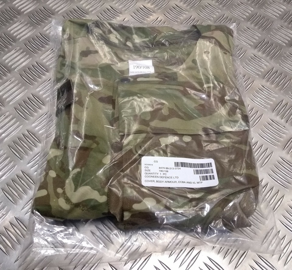 MTP Body Vest CBA Combat Body Cover British Multi Camo Pattern - NEW | eBay