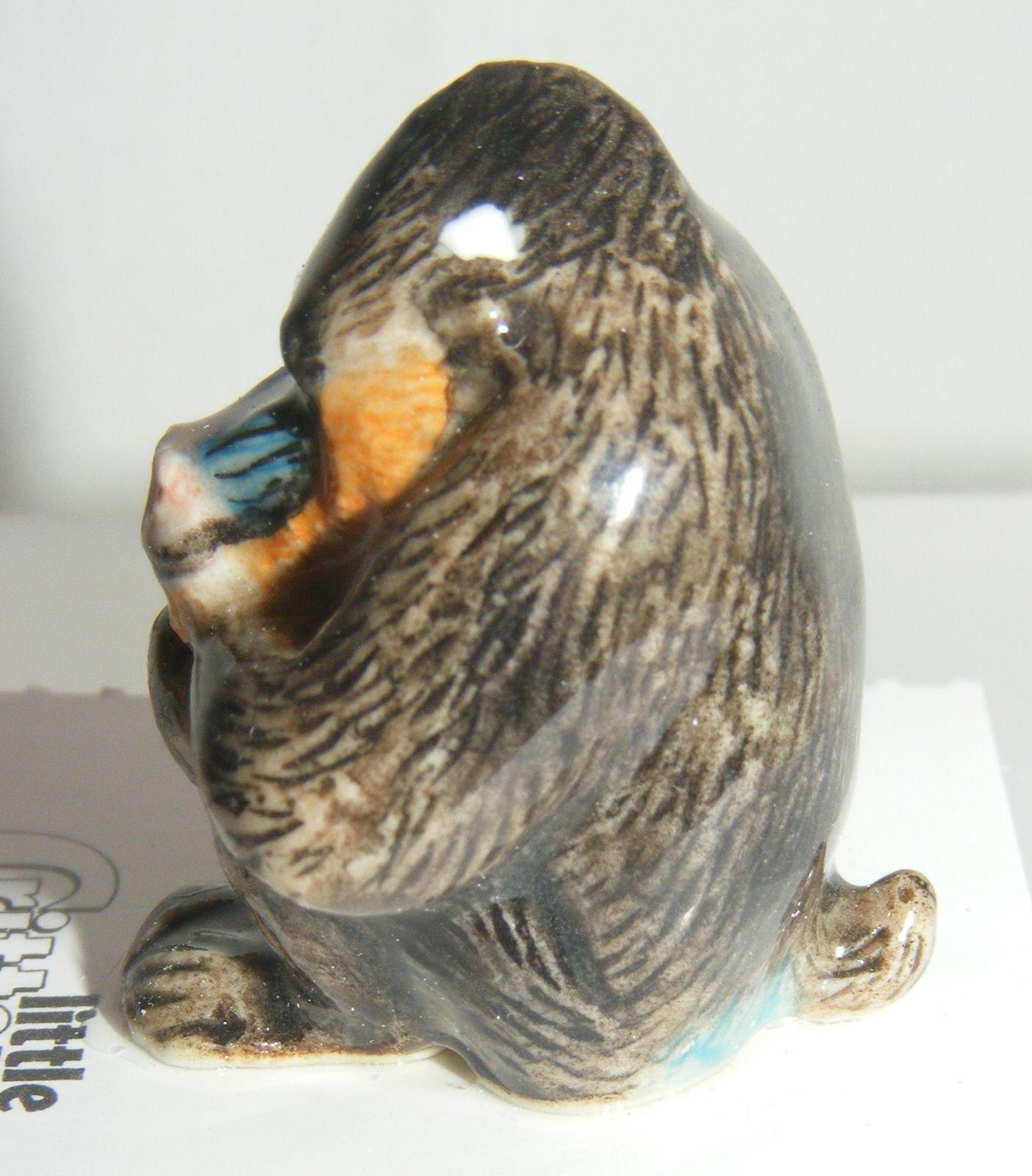 Little Critterz Miniature Porcelain Animal Figure Mandrill "Cameroon ...