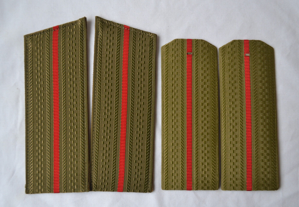Soviet Army Shoulder Boards Lot 6 pairs USSR straps officer military ...