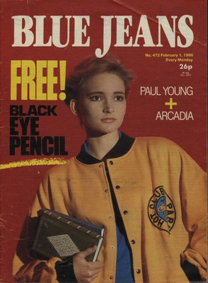 Blue Jeans Magazine 1 February 1986 No. 472 Arcadia Paul Young Michael ...