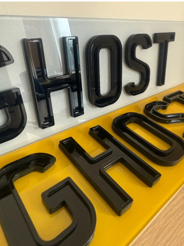 Number Plates Premium- Road/Mot legal Standard/3D/4D/Ghost | eBay UK