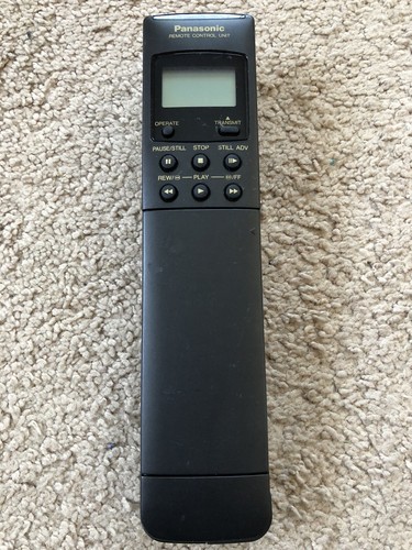 Panasonic Remote Control Unit Black | eBay