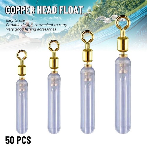 Anti knot Fishing Floats Copper Head Float Rotation boia Floating ...
