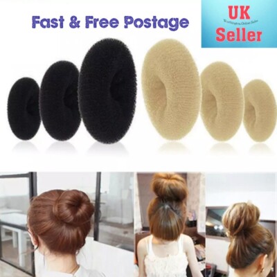 Hair Bun Donut Magic Hairstyle Doughnut Shape Maker Volumizing Updo ...