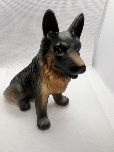 Ceramic German Shepherd Dog Figurine | eBay