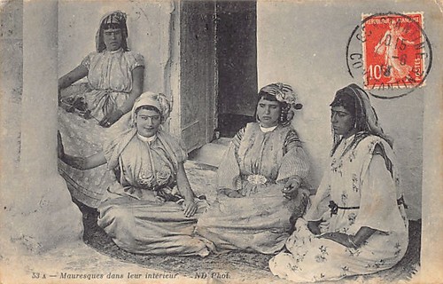 Algérie - Mauresques dans leur intérieur - Ed. Neurdein ND Phot. 53A | eBay