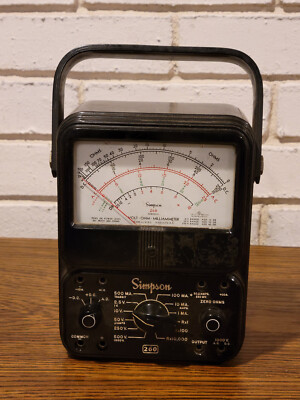 SIMPSON 260 Series 7 Analog VOM (Volt-OHM) Multimeter | eBay