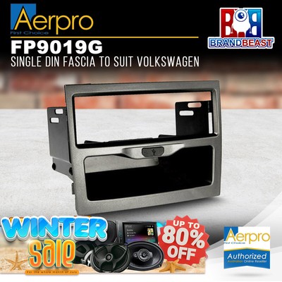 Aerpro FP9019G Single DIN Facia Kit with USB to Suit Holden | eBay