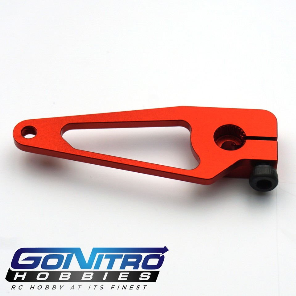 Go Nitro Hobbies 23T Aluminum A Spec Servo Arm 3 Red JR / Airtronics ...