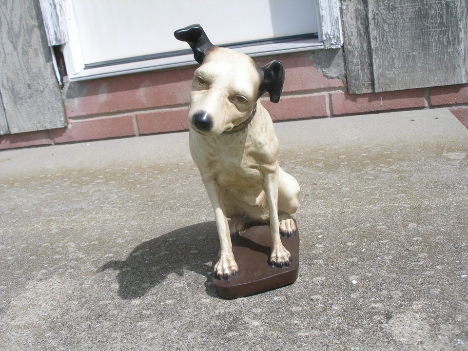 RCA VICTOR PHONOGRAPH VICTROLA /RADIO "NIPPER" DOG, 14 1/2" TALL ...