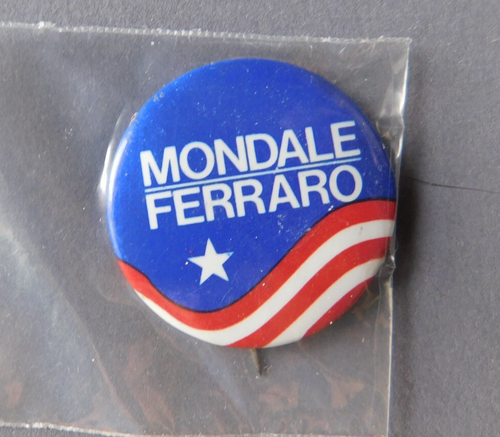 Button - Mondale / Ferraro - pinback - Political | eBay