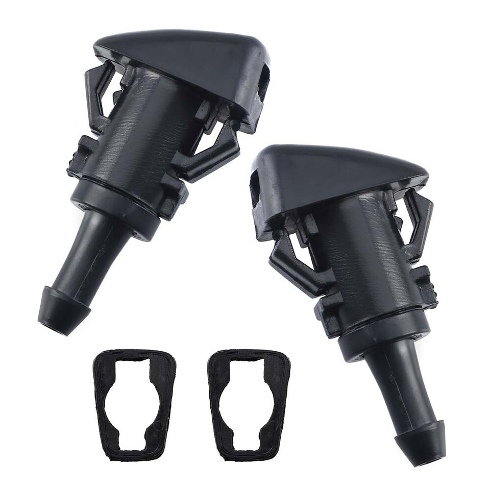 Pair 2007-2012 For Dodge Caliber Windshied Wiper Washer Nozzle Spout ...