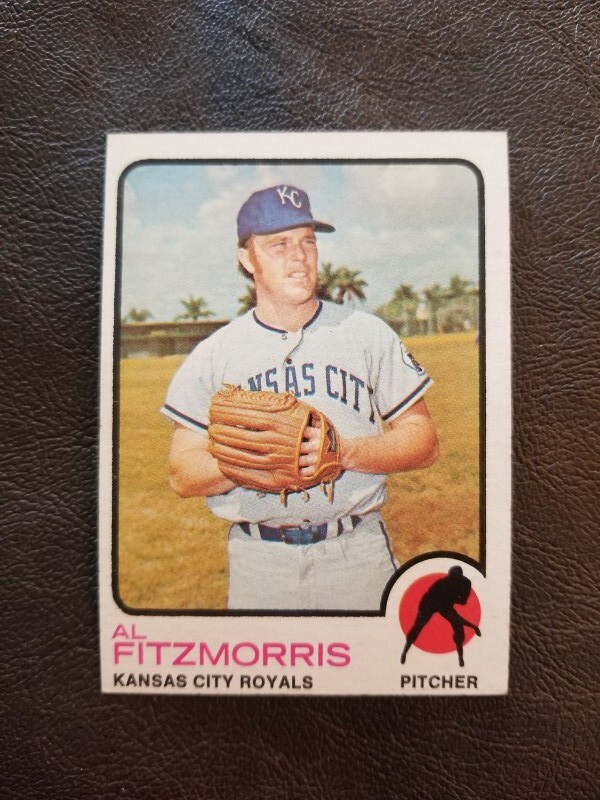 AL FITZMORRIS 1973 TOPPS BASEBALL CARD #643 KANSAS CITY ROYALS | eBay