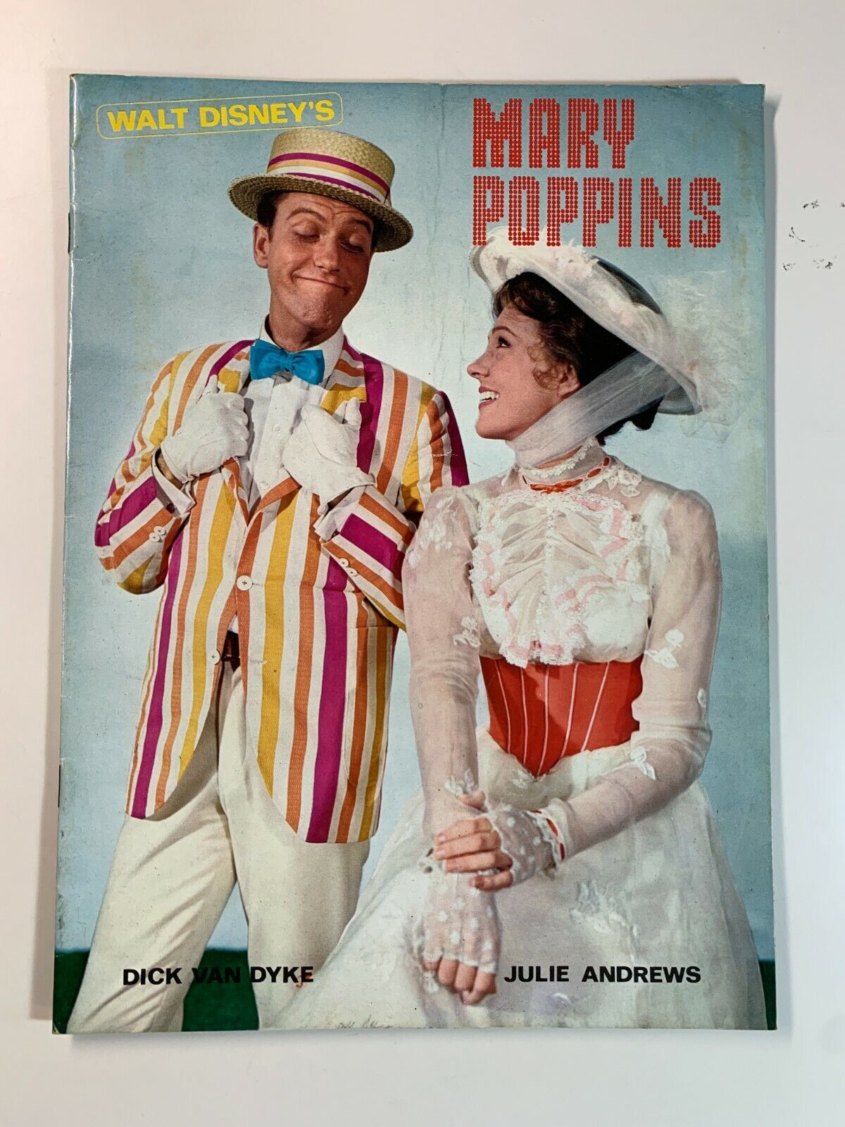 Vintage Usa Walt Disneys Original Mary Poppins Movie Brochure 1964