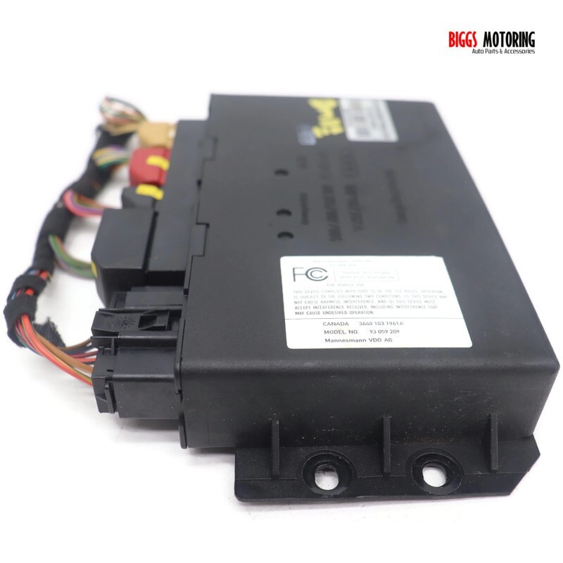 01-02 AUDI TT CONVERTIBLE ANTI THEFT CENTRAL LOCK COMFORT MODULE ...