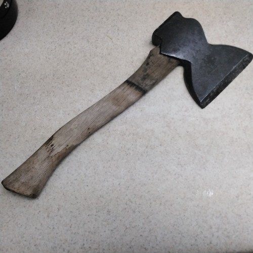 Vtg philadelphia tool company hatchet axe single bit broad axe( no ...