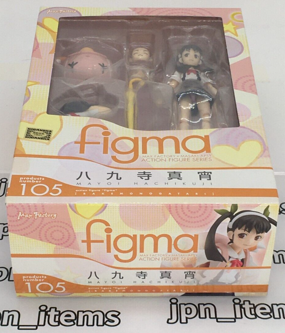 Mayoi Hachikuji figma 105 Bake monogatari Figure Max Factory 2011 From ...