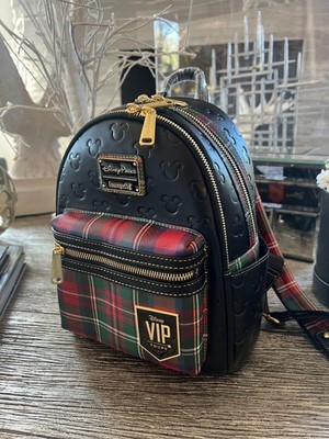 NWT Walt Disney World VIP Tour 2025 Loungefly Backpack Exclusive Plaid ...