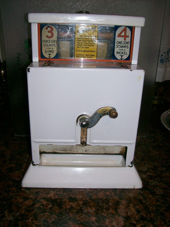 VINTAGE POSTAGE STAMP MACHINE | eBay