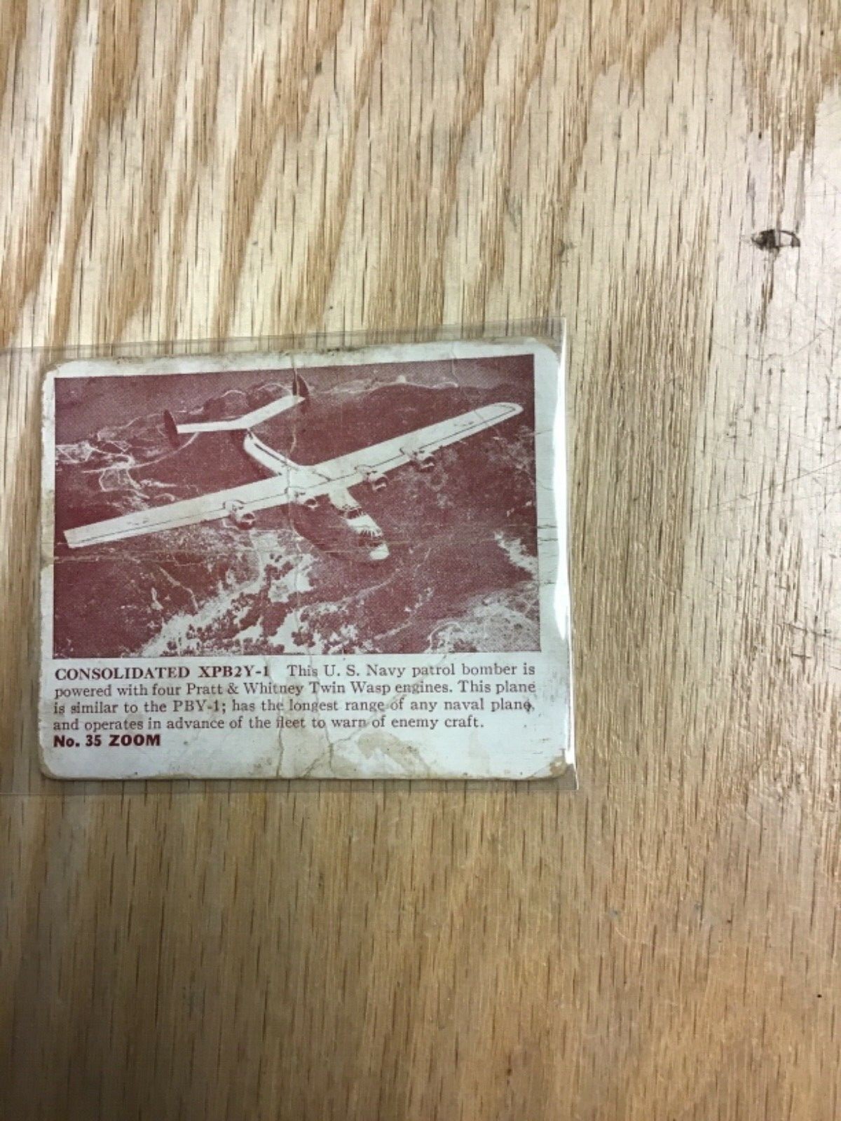 1940 Zoom Card #35 Consolidated XPB2Y-1 | eBay