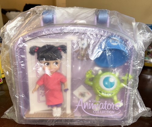 NEW Disney Animators Collection BOO Monsters Mini Doll Playset w/Case ...