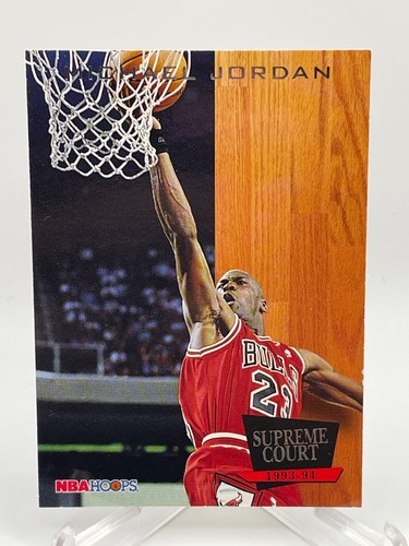 Michael Jordan 1993-94 NBA Hoops Supreme Court #SC11 HOF A6 1 | eBay