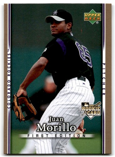 2007 Upper Deck First Edition Juan Morillo Rookie Baseball Cards #35 | eBay