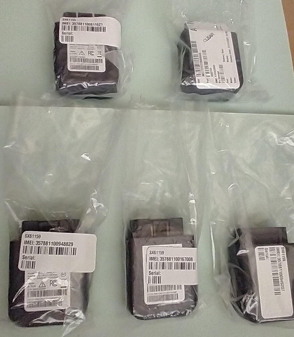 *Lot of 5* T-Mobile Sync UP DRIVE 2 4G LTE WIFI OBD-II Car Hotspot ...