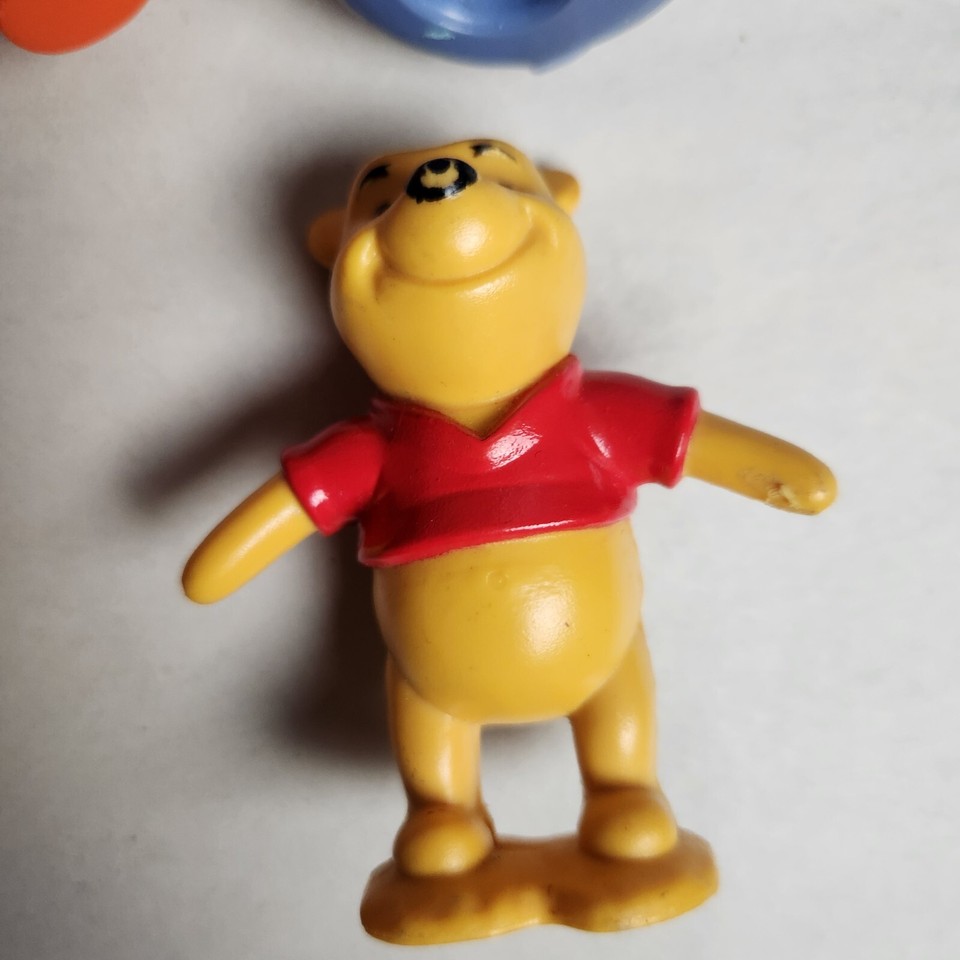 Lot of 6 Disney Winnie The Pooh, Eeyore, Kanga & Roo, Tigger PVC ...